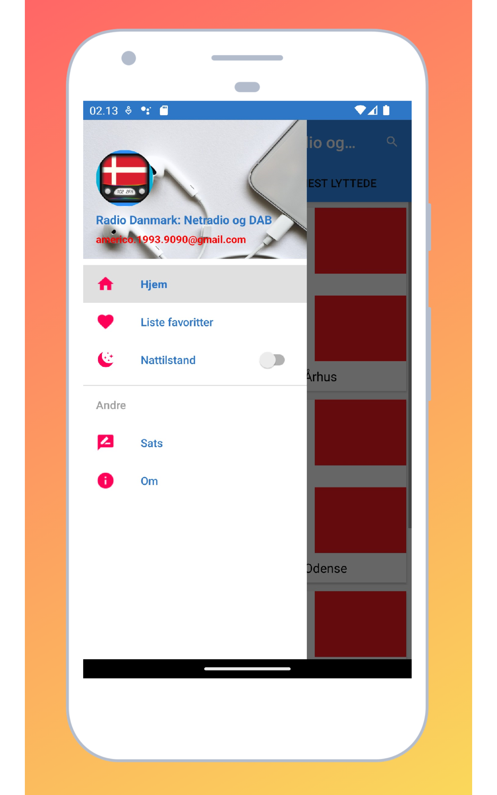 Radio Denmark + Radio Denmark FM: Danish DAB Radio - App on Amazon Appstore