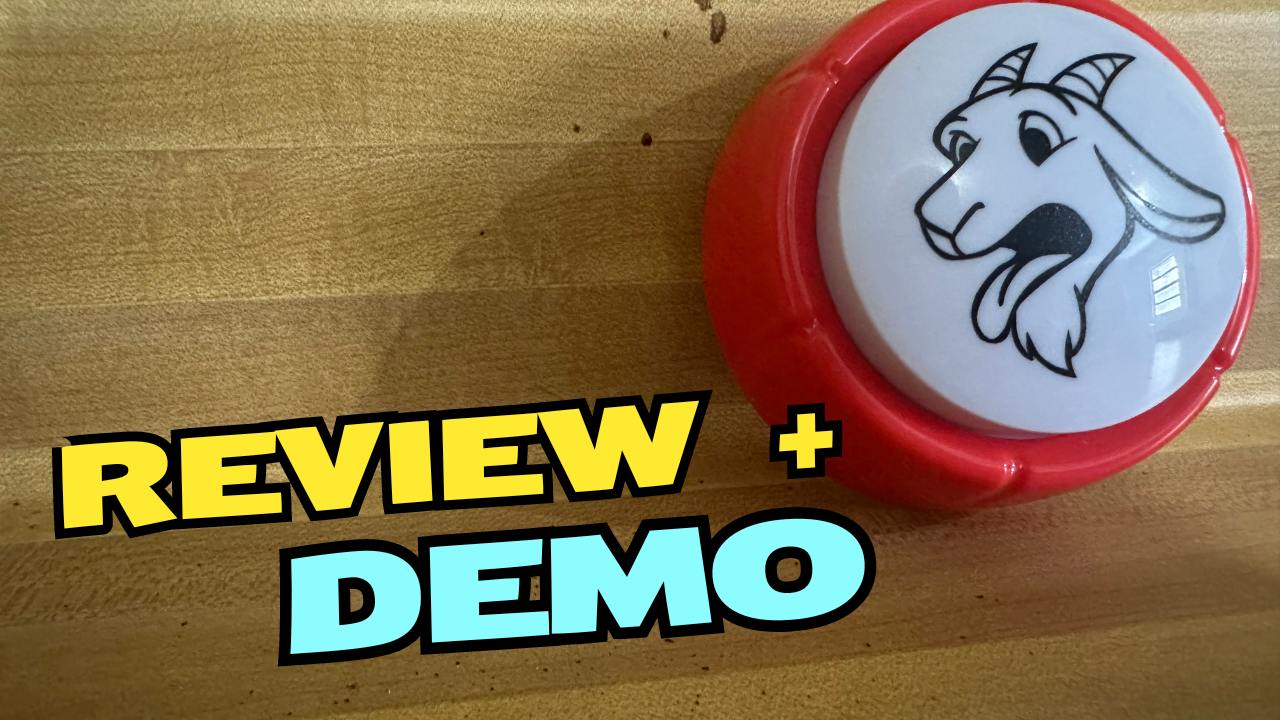 Watch Review | Screaming Goat Button on Amazon Live