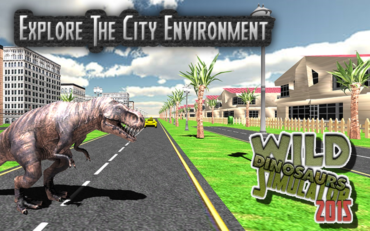 Wild Dinosaur Simulator 2015 Dino Survival Open World Game ...