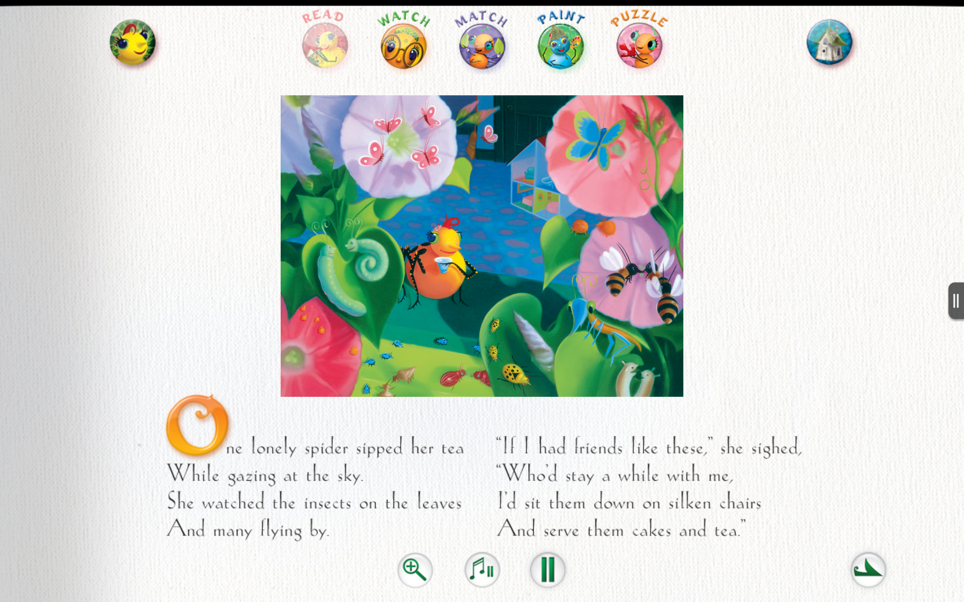 Miss Spider's Tea Party - App on the Amazon Appstore