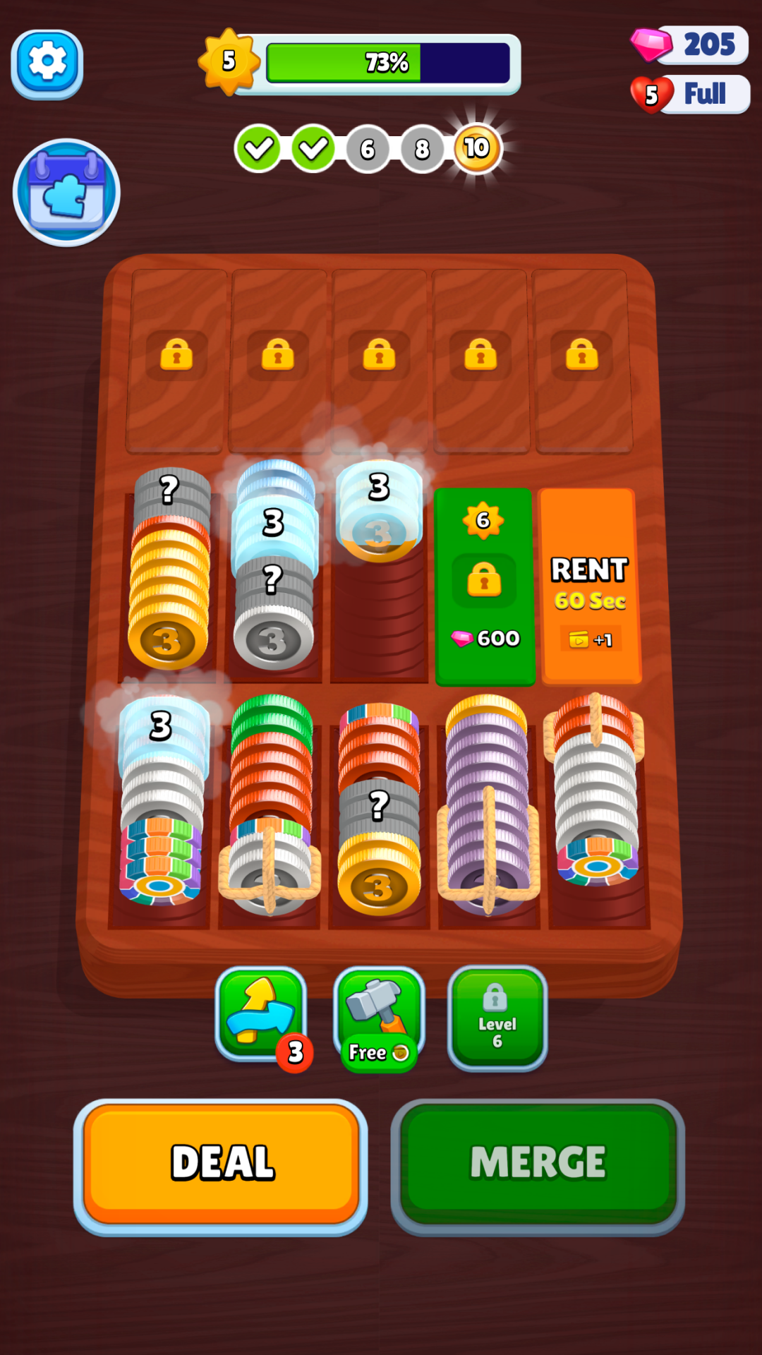 Pocket Sort: Coin Merge Puzzle - App on Amazon Appstore