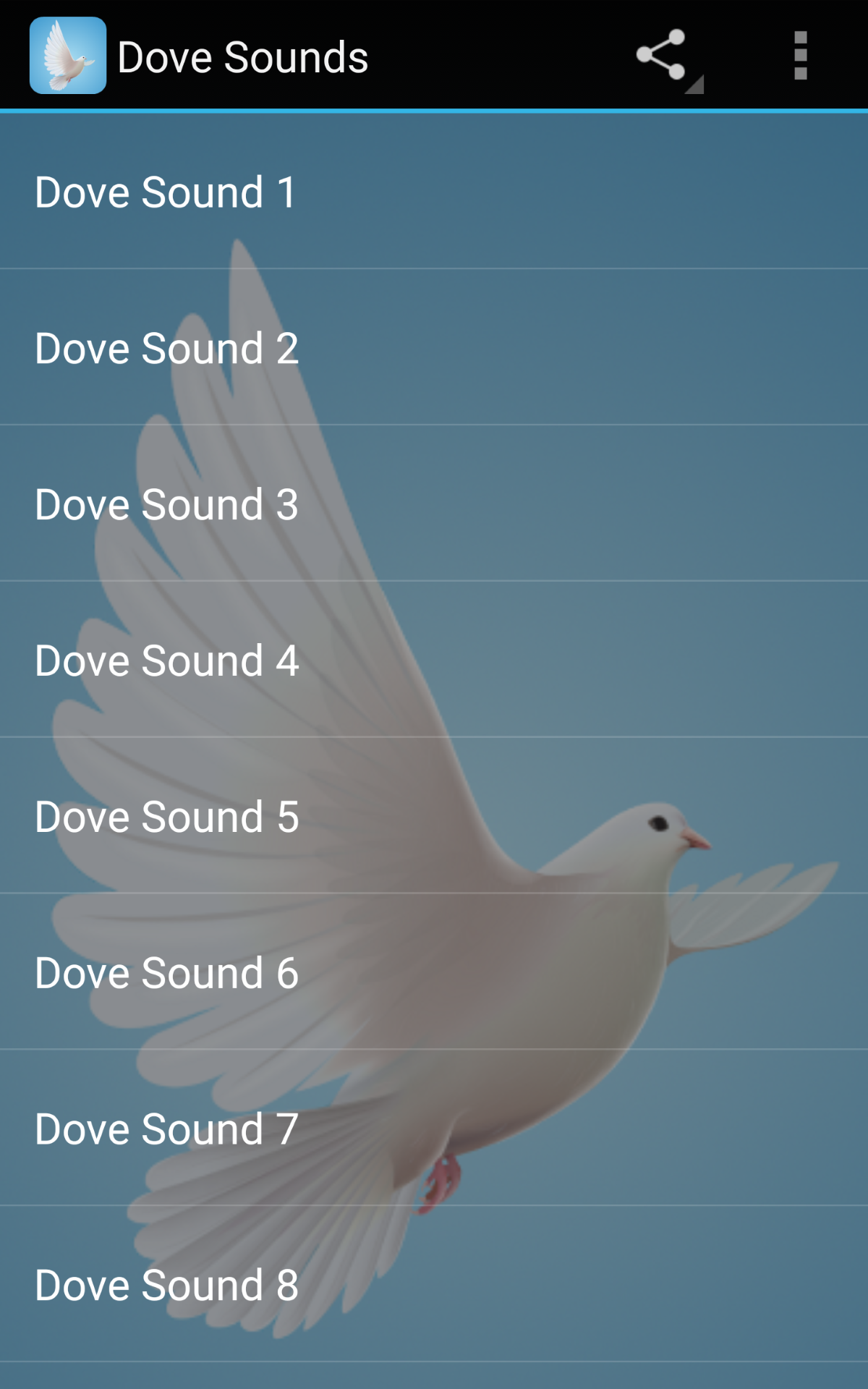 Dove Sounds - App on Amazon Appstore