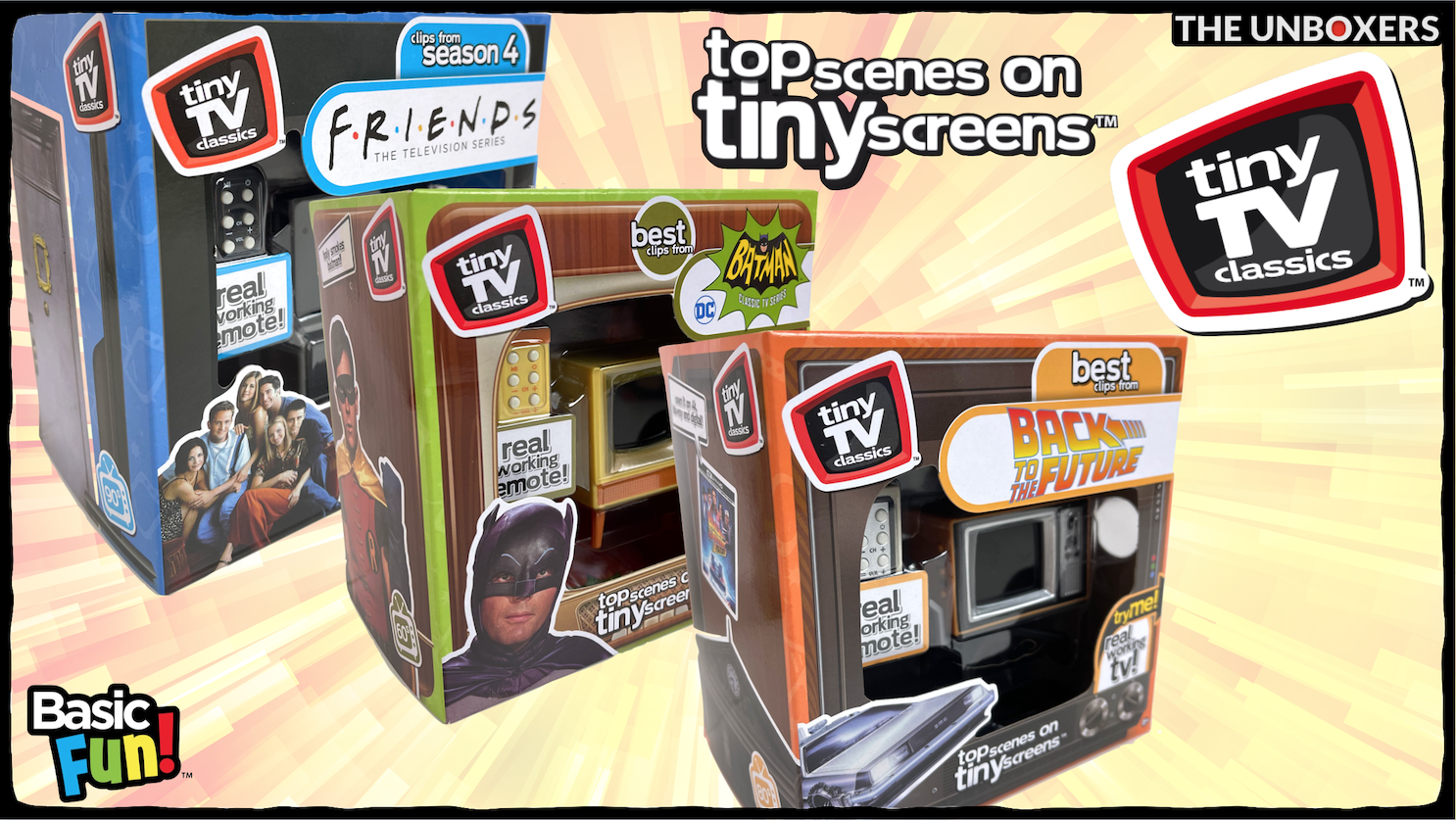 Watch tiny TV classics Batman '66 Friends and Back to the Future on ...