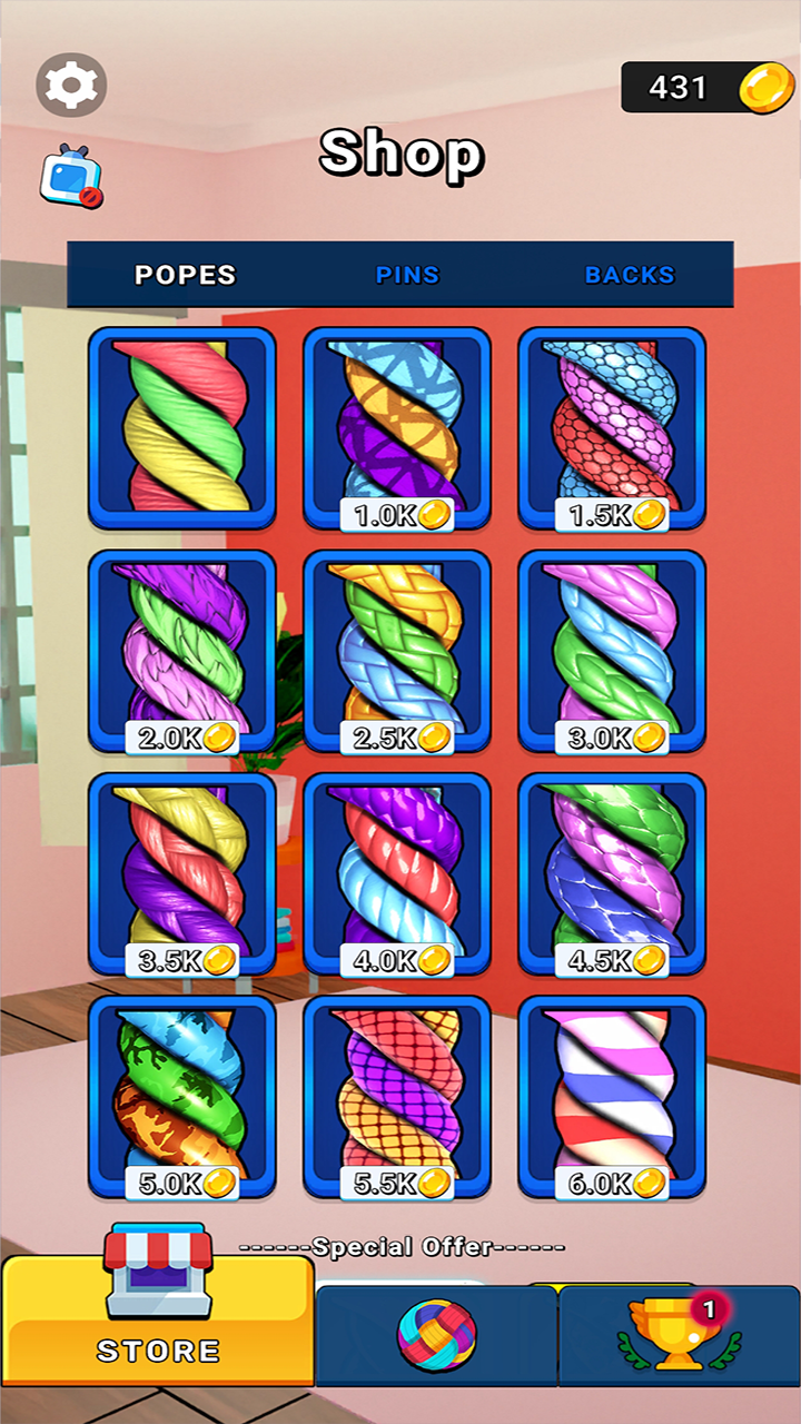 Tangle Master Twisted Rope Puzzle Game – IQ Challenge Untangle Knots ...