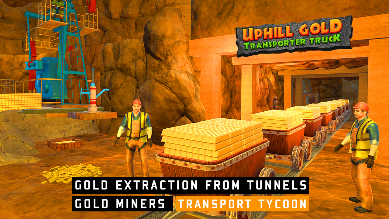 Gold Transport Truck Simulator - Gold Digger Mining Games-Amazonアプリストアのアプリ