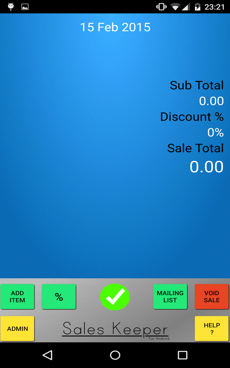 Sales Keeper - Mobile Till App - Application sur Amazon Appstore