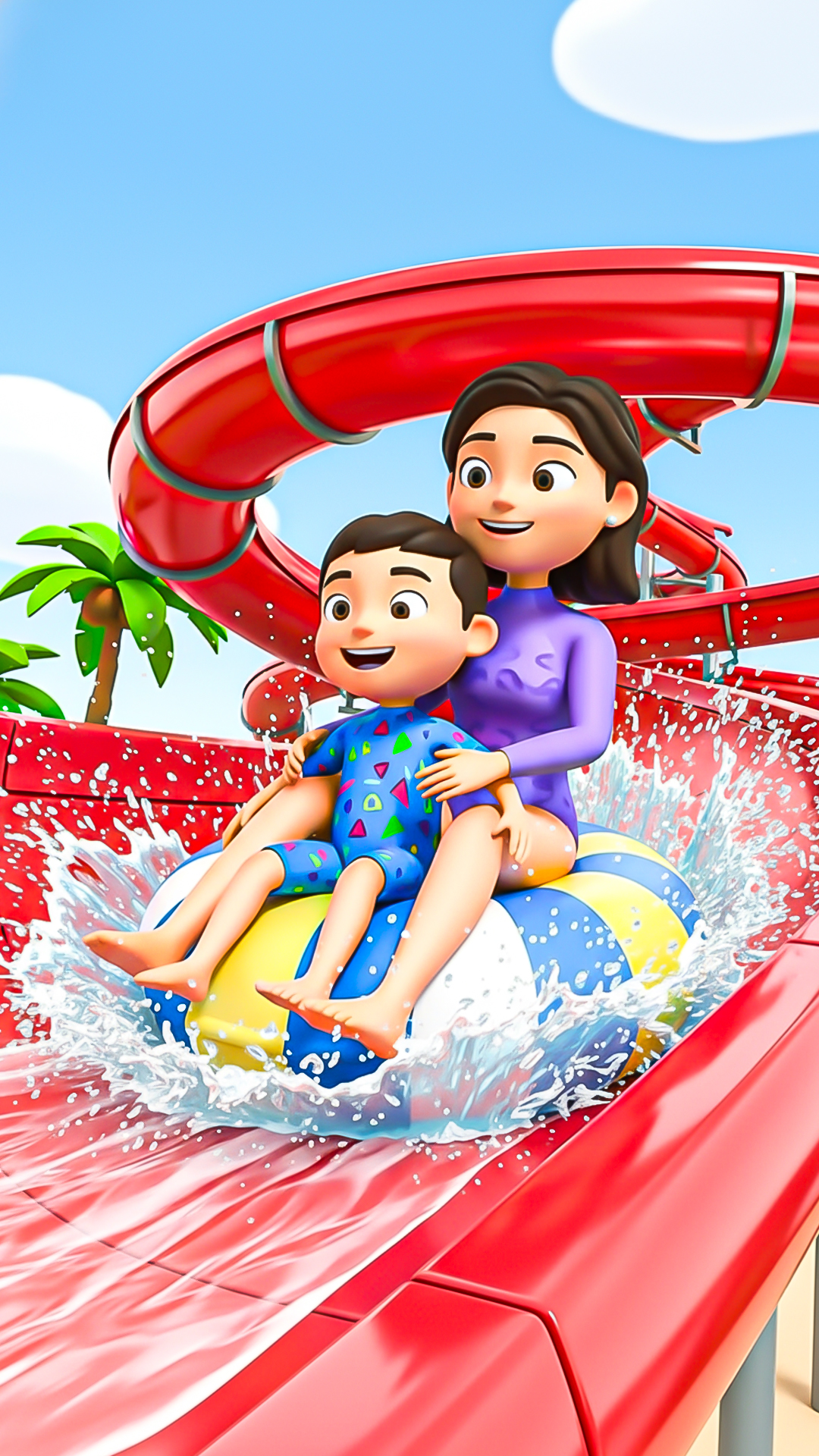 Water Slide Games - Aqua Fun Park Adventure Boys Racing Game 2026 - App ...