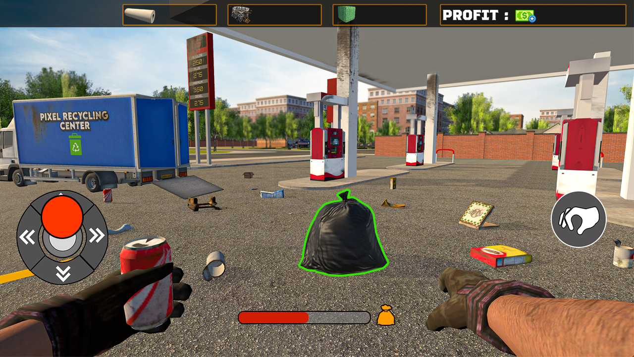 Waste Recycle Games Simulator 2025 | City Garbage Trash Simulator 3D ...
