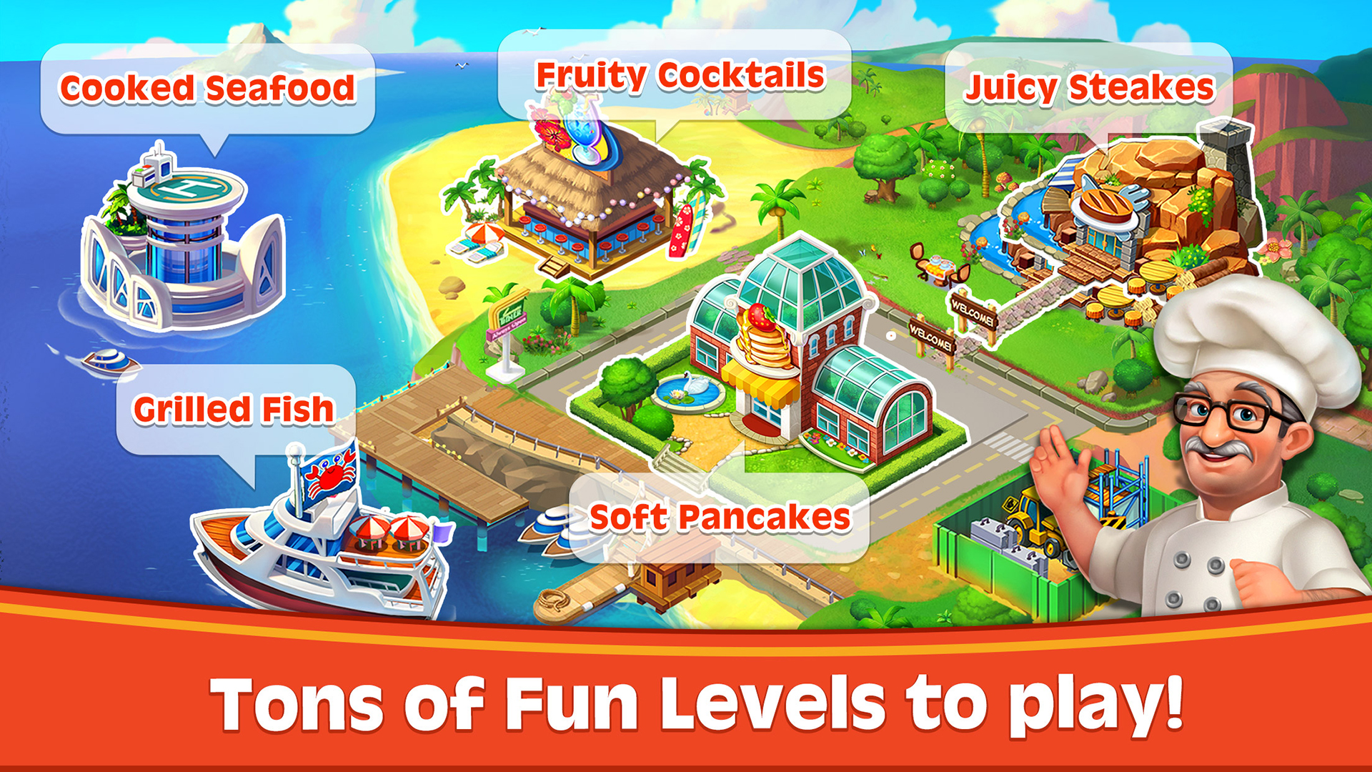 Cooking Rush - Chef Fever Games - App on Amazon Appstore