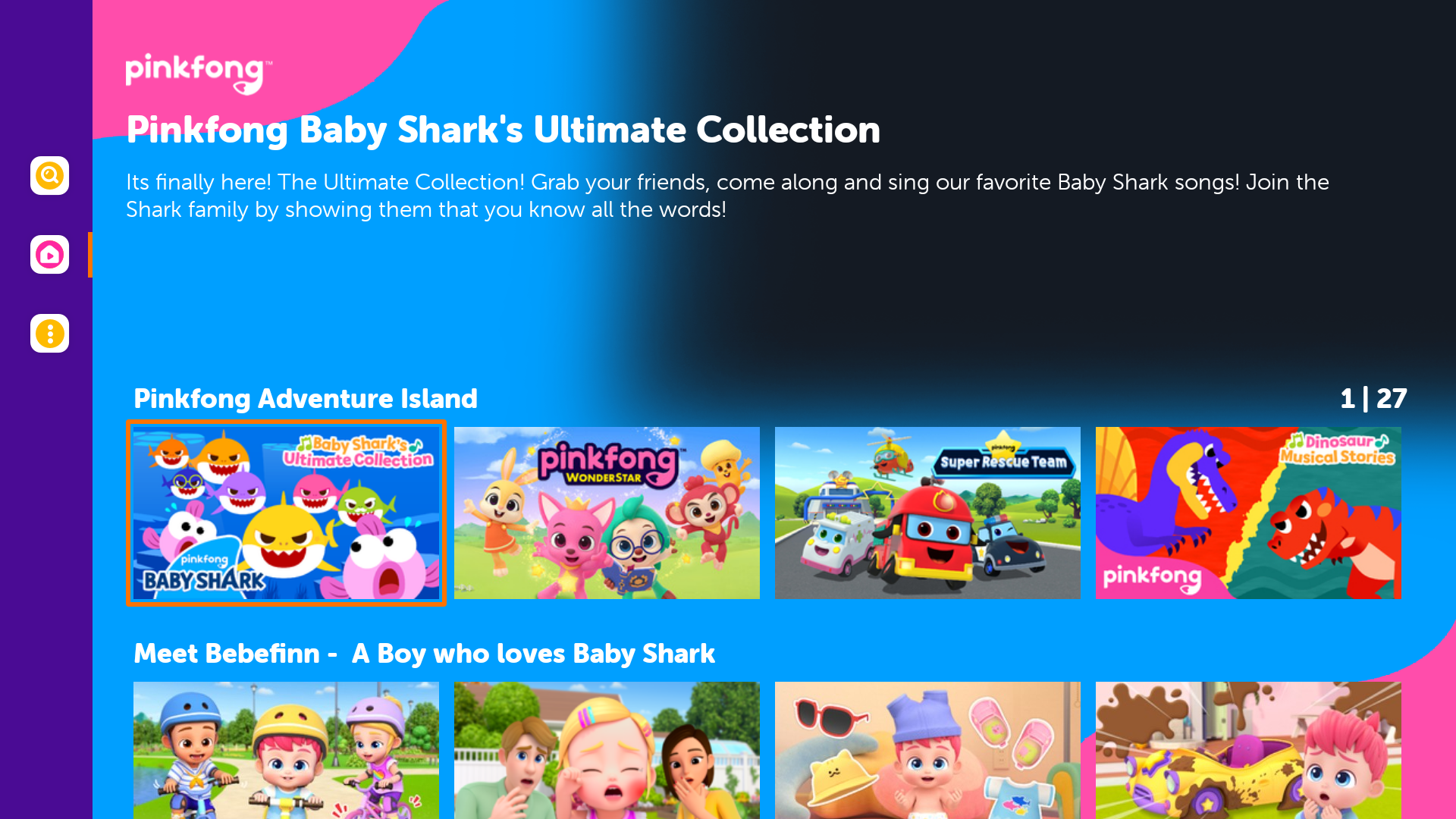 Pinkfong & Baby Shark - Kids Songs and Stories - App on Amazon Appstore