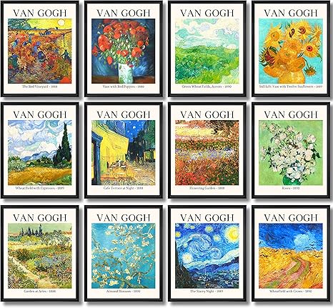 97 Decor - Van Gogh Poster - Wall Art - Prints, Famous Art Prints ...