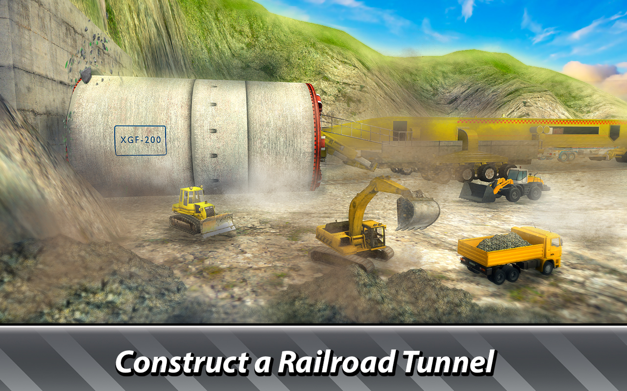 Railroad Tunnel Construction Simulator Amazon In Appstore For Android