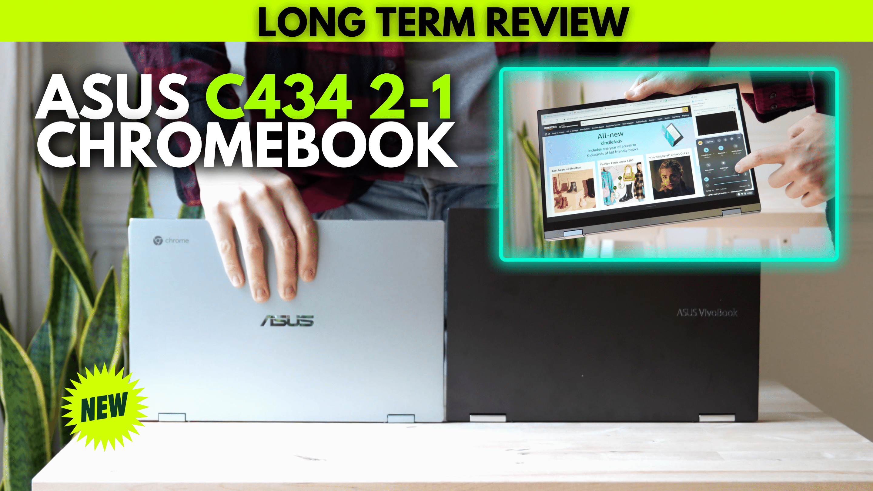 Watch ASUS C434 2-1 CHROMEBOOK - In Depth REVIEW - MUST WATCH! on Amazon Live