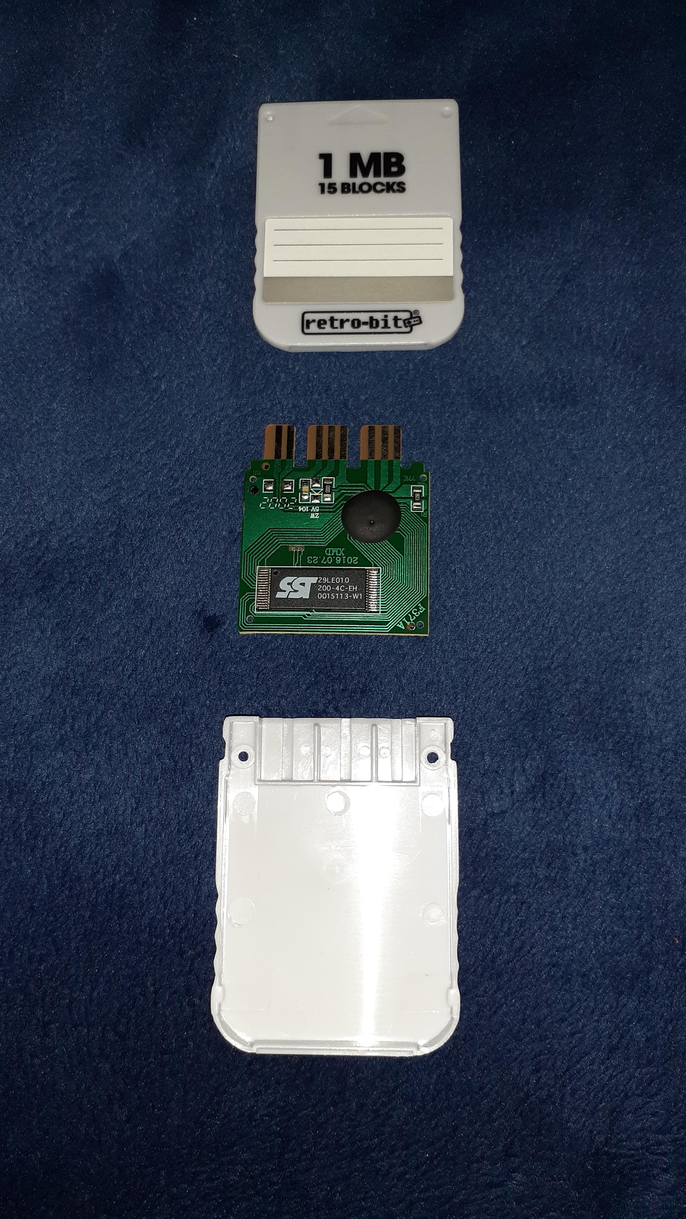 Amazon.com: Retro-Bit PS1 - Memory Card - 1MB - PlayStation : Video Games