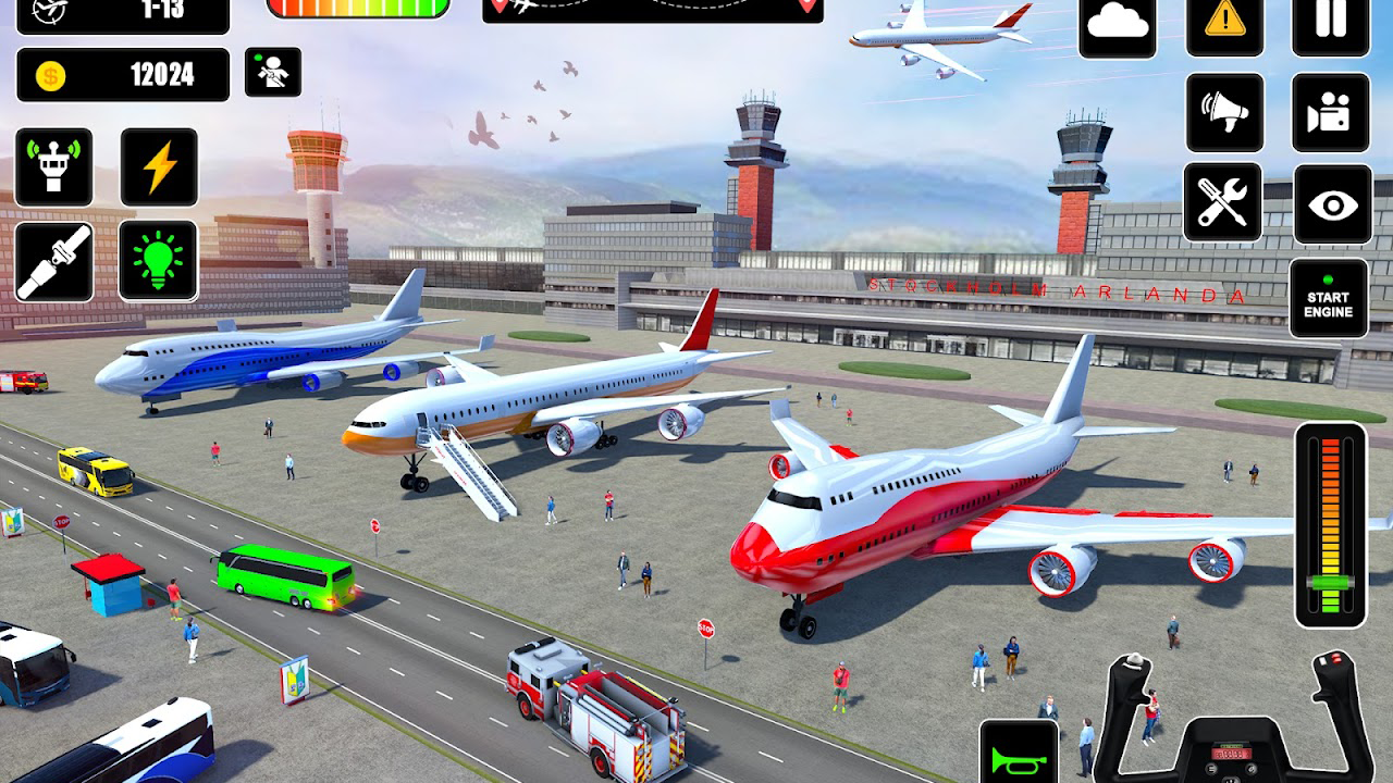Airplane Games Pilot Flight Simulator Plane Games - App on the Amazon ...
