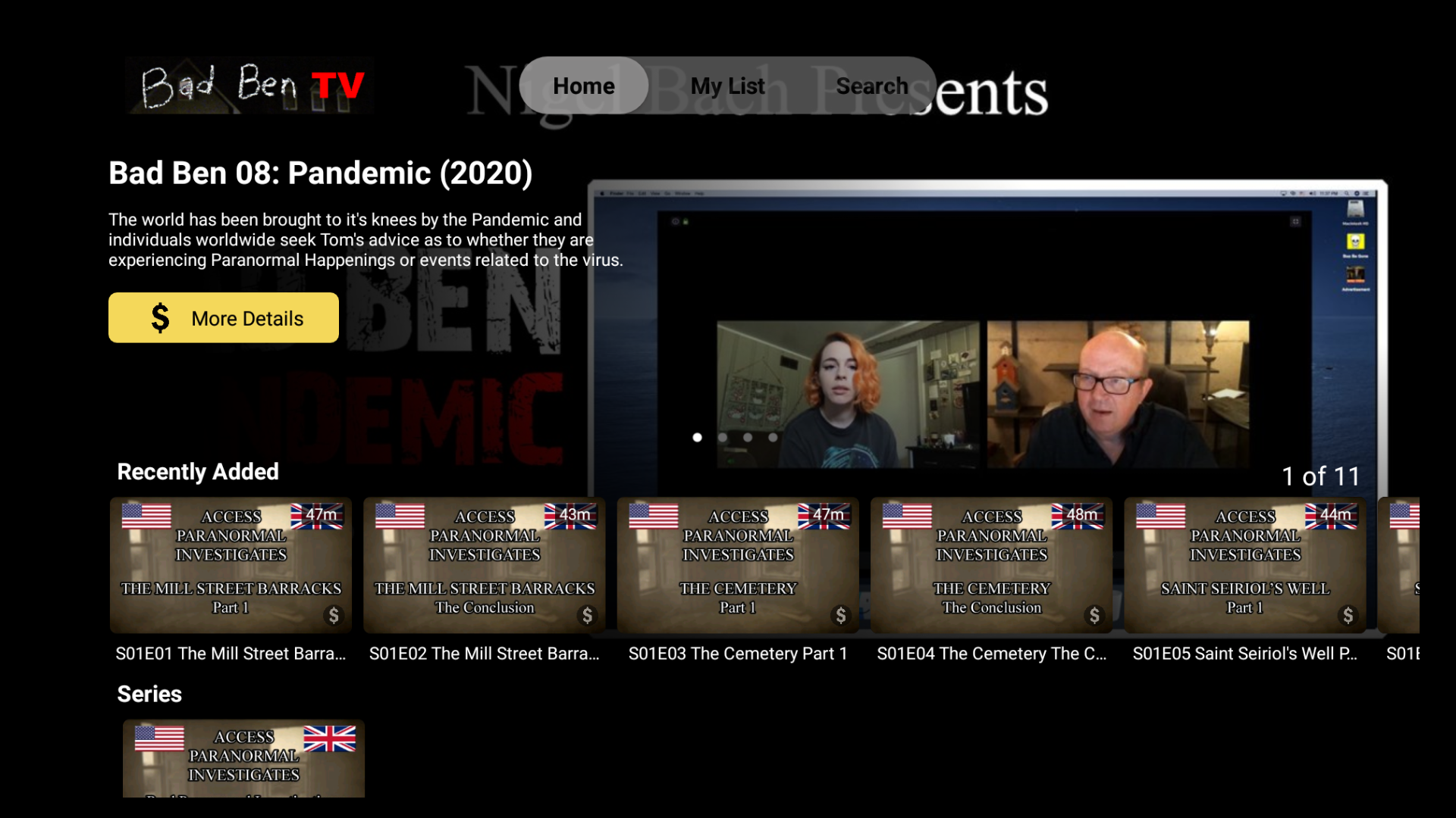 Bad Ben TV - App on Amazon Appstore