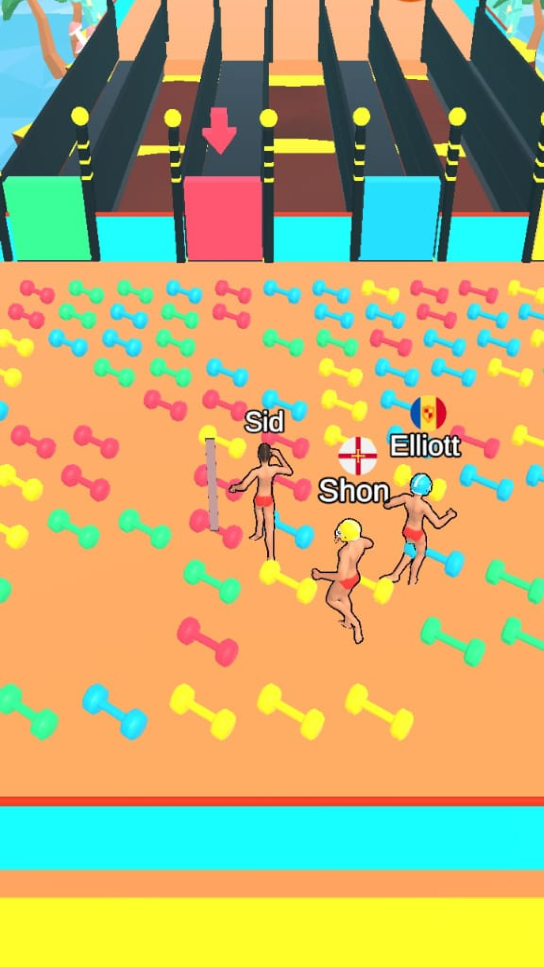 Aplicación Bodybuilder Muscle Run- Stack Game en Amazon Appstore