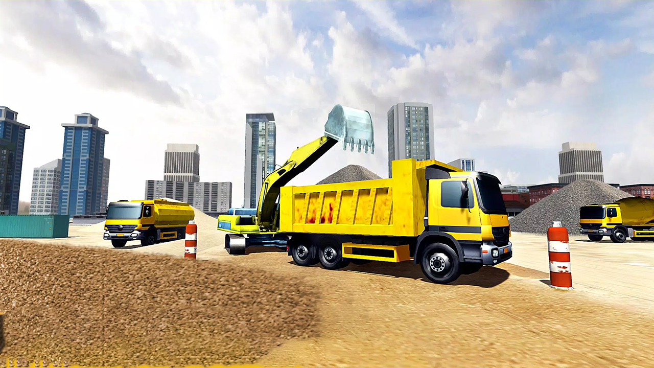 Heavy Excavator Truck Construction Simulator Games 2023: City Building ...