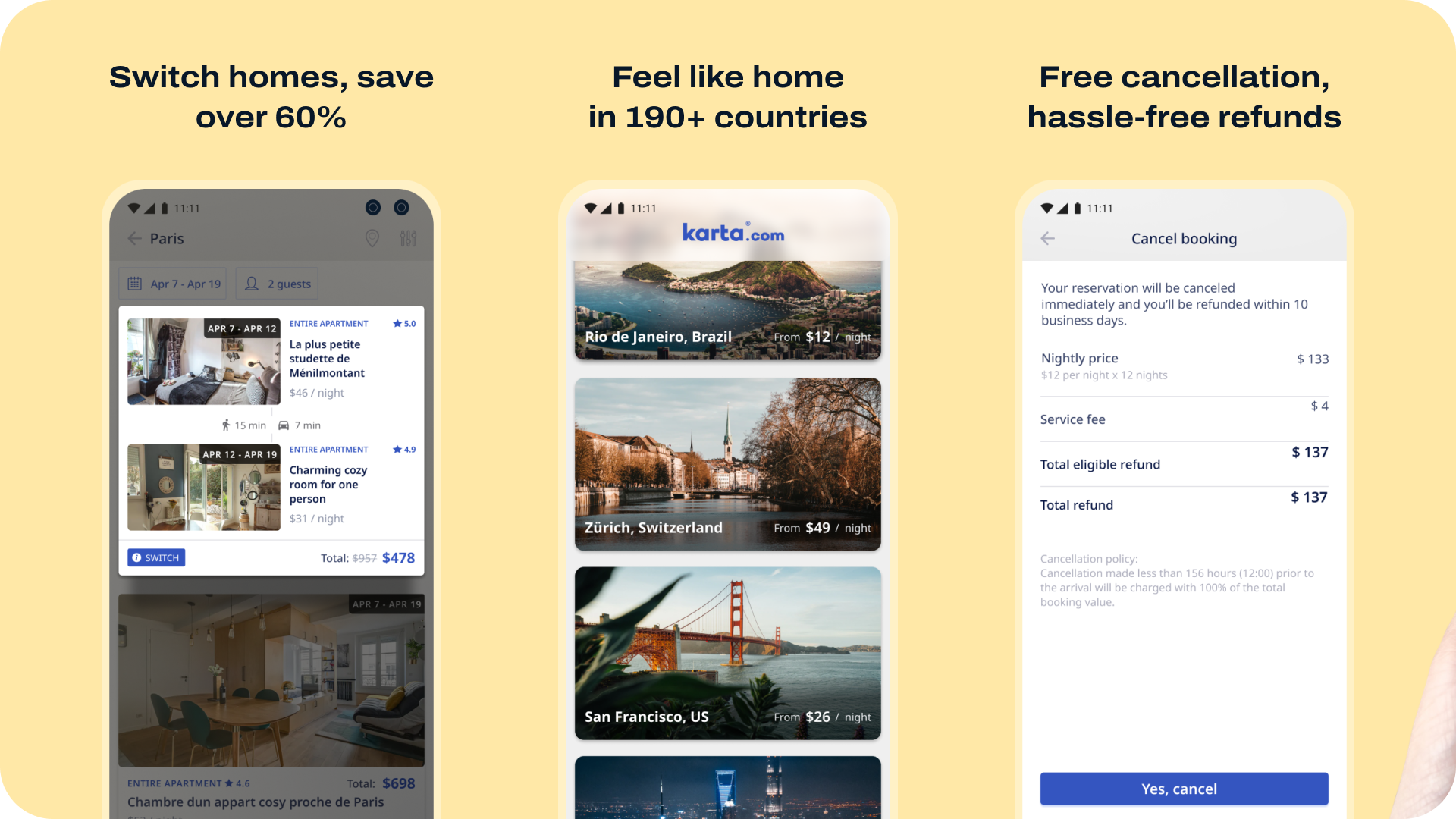 Karta: Vacation Rentals - Homes, Cabins, Beach Houses & More - App on Amazon Appstore