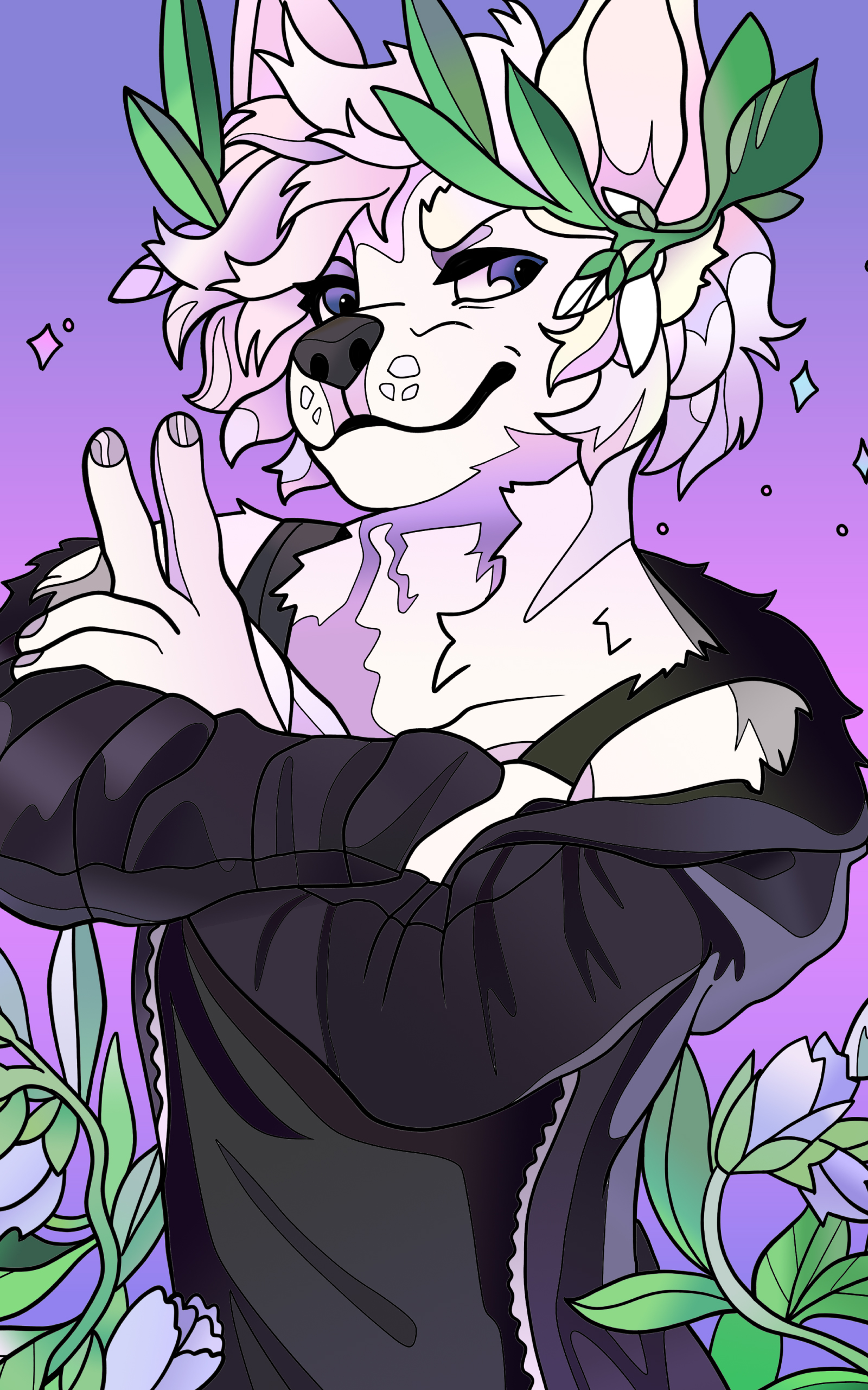 Furry Coloring Pages: Custom Furry and Anthro Portraits for Fandoms ...