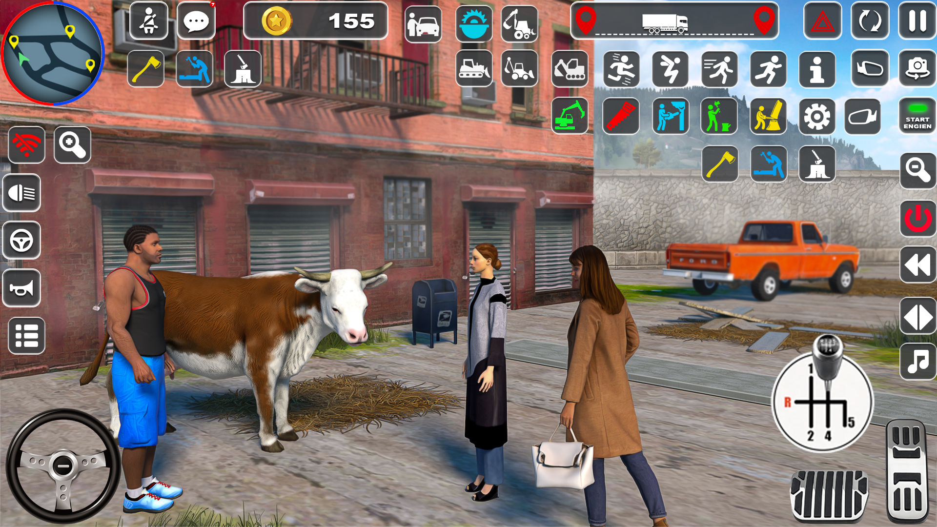 Farm Animal Transporter Truck Driving Games - Horse Transporter Truck ...