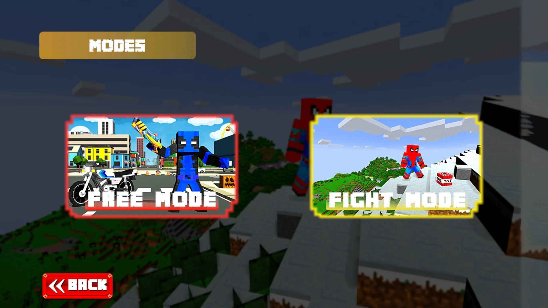 Spider Rope Craft Hero Games, Block Craft Rope Hero Fighting Superhero ...