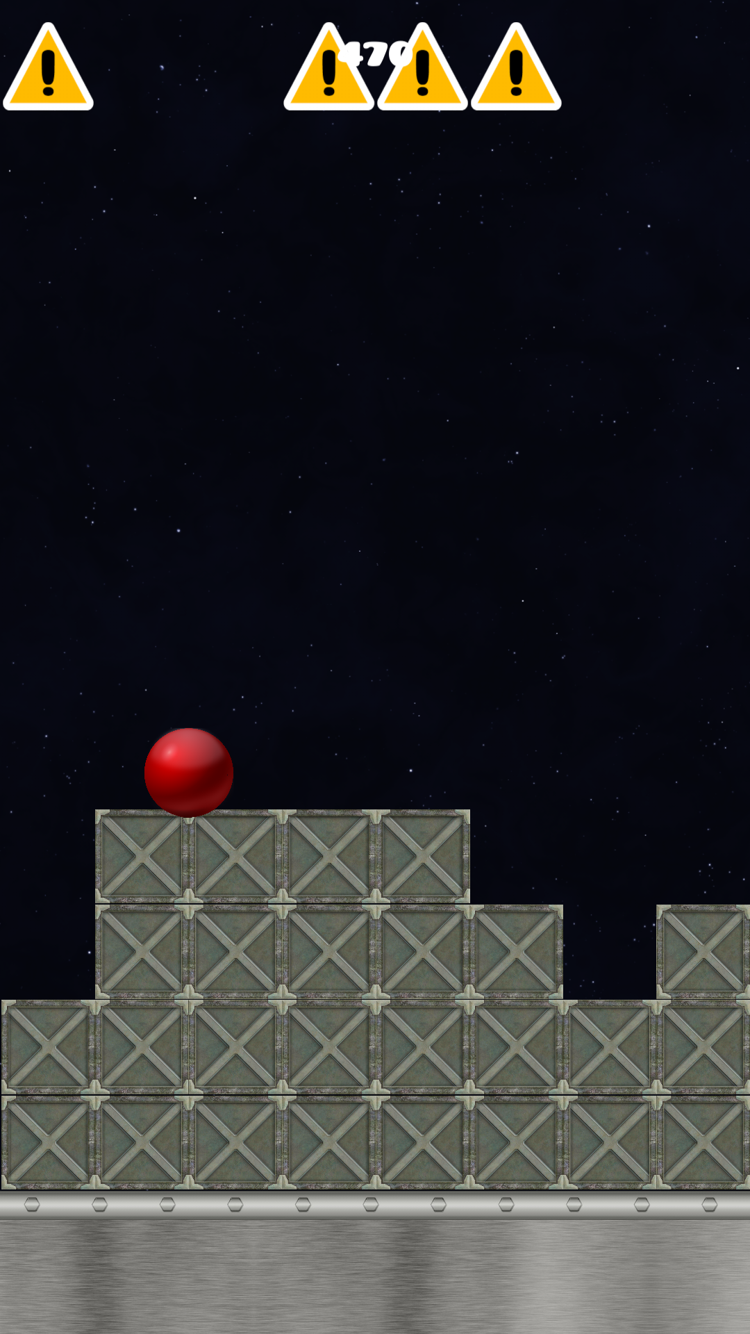 Ultimate stack attack game - avoid heavy metal boxes and score as much ...