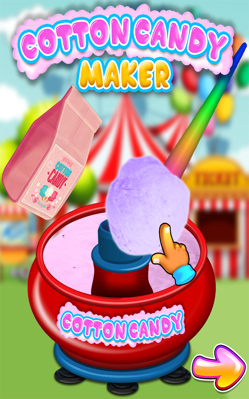 Cotton Candy Maker - Kids Dessert & Food Maker Games FREE - App on the ...