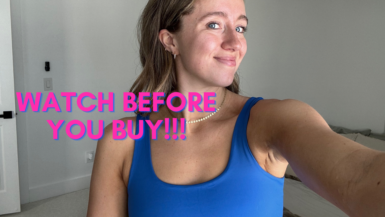 Watch TRY ON review - Meladyan Women Sports Bra Scoop Neck Curve on ...