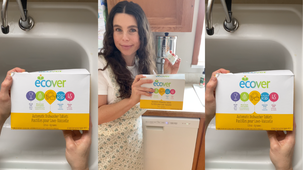 Watch Ecover Automatic Dishwasher Soap Tablets Review on Amazon Live