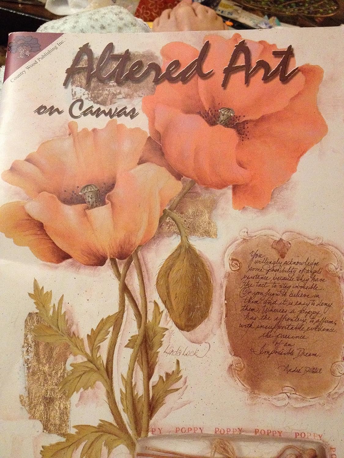 Altered Art on Canvas: Linda Lock: 9780973461190: Amazon.com: Books