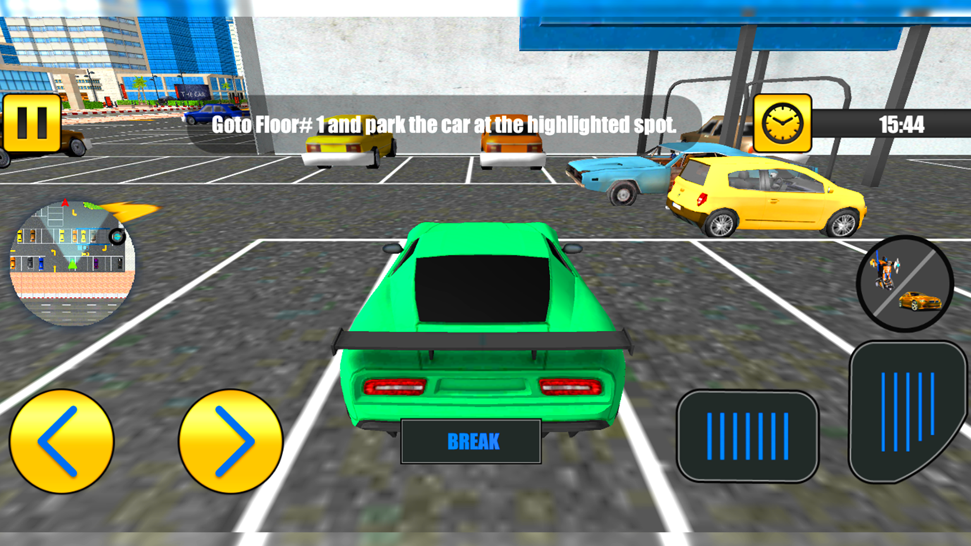 US City Modern Ferrari Car Parking Fun Driving School Simulator ...