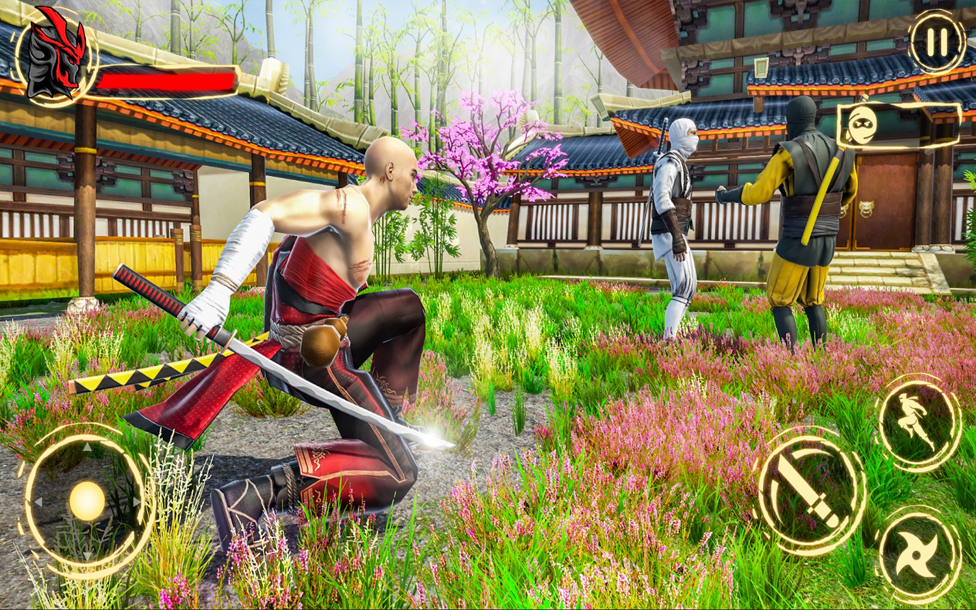 Samurai Stealth Ninja Games: Kung Fu Master Fighting Games - App on ...