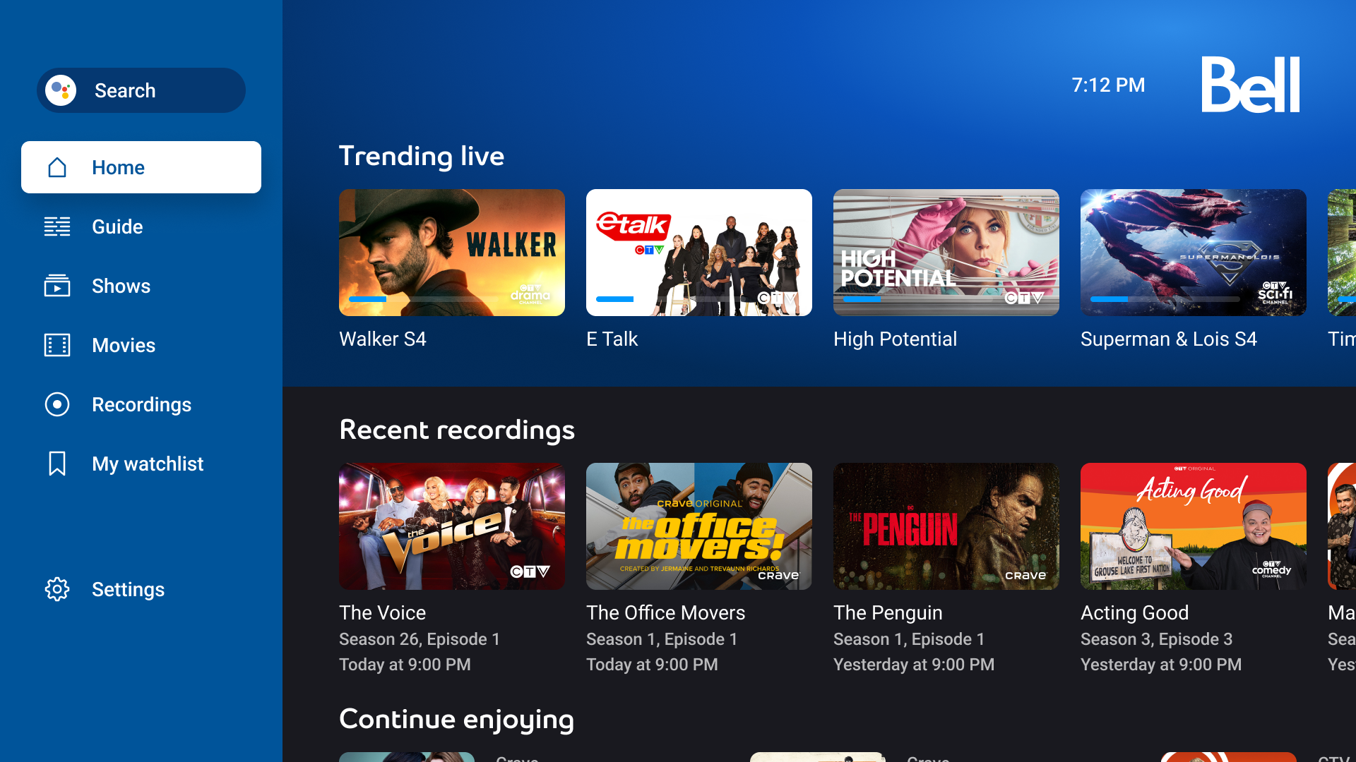 Bell Fibe TV - App on Amazon Appstore