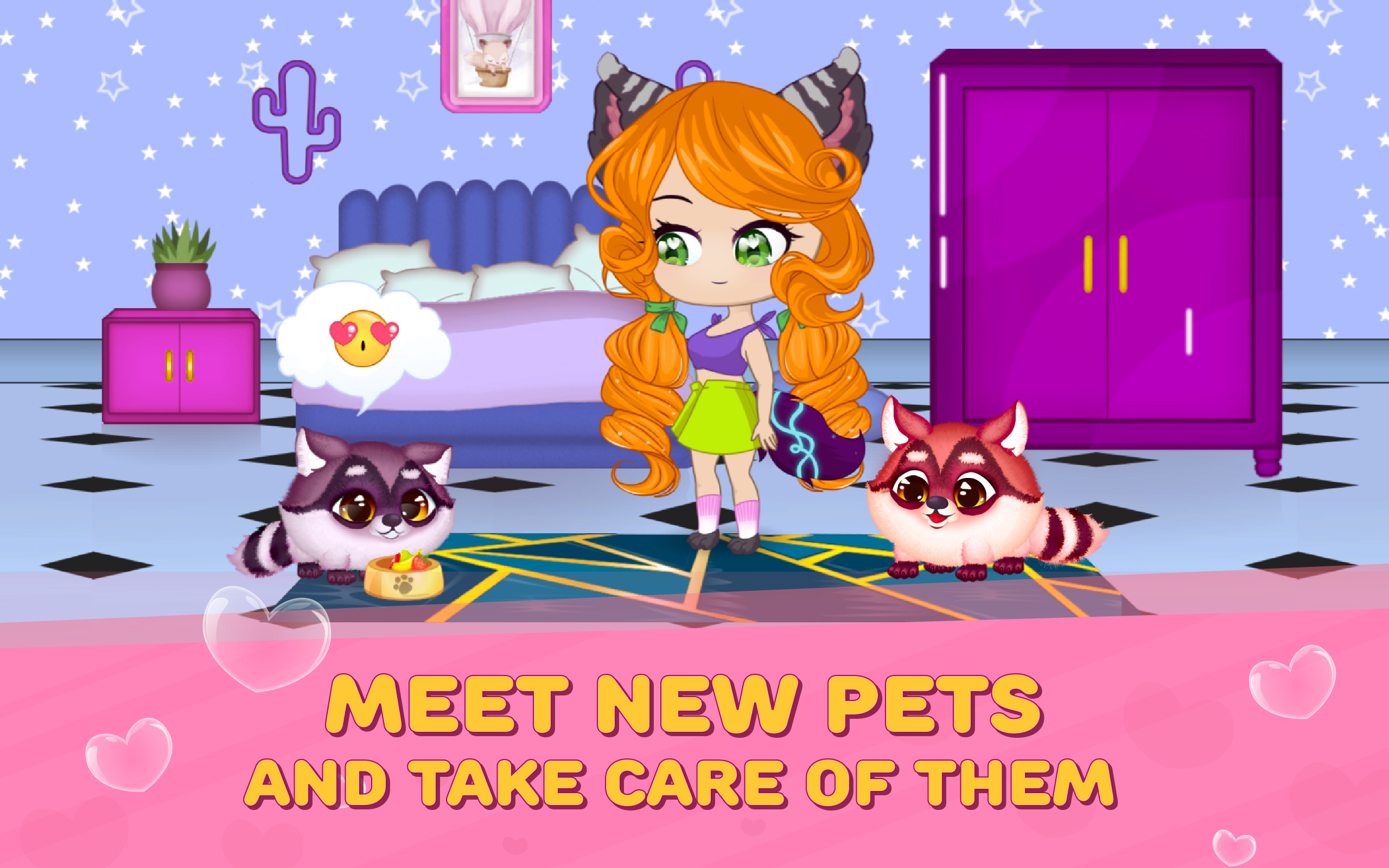 My Pet House - Raccoons - App on Amazon Appstore