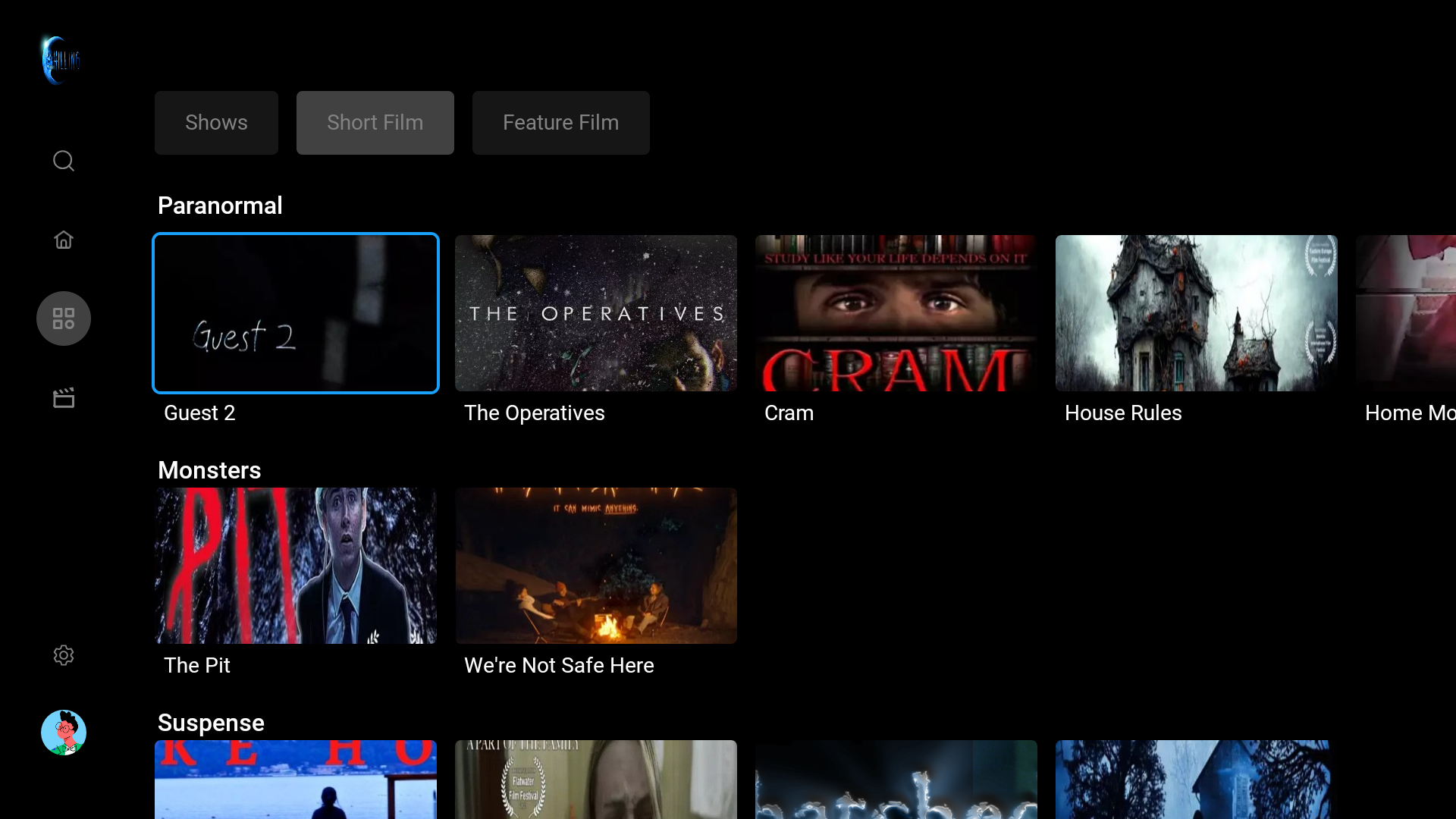 Chilling: Horror Movies & More - App on Amazon Appstore