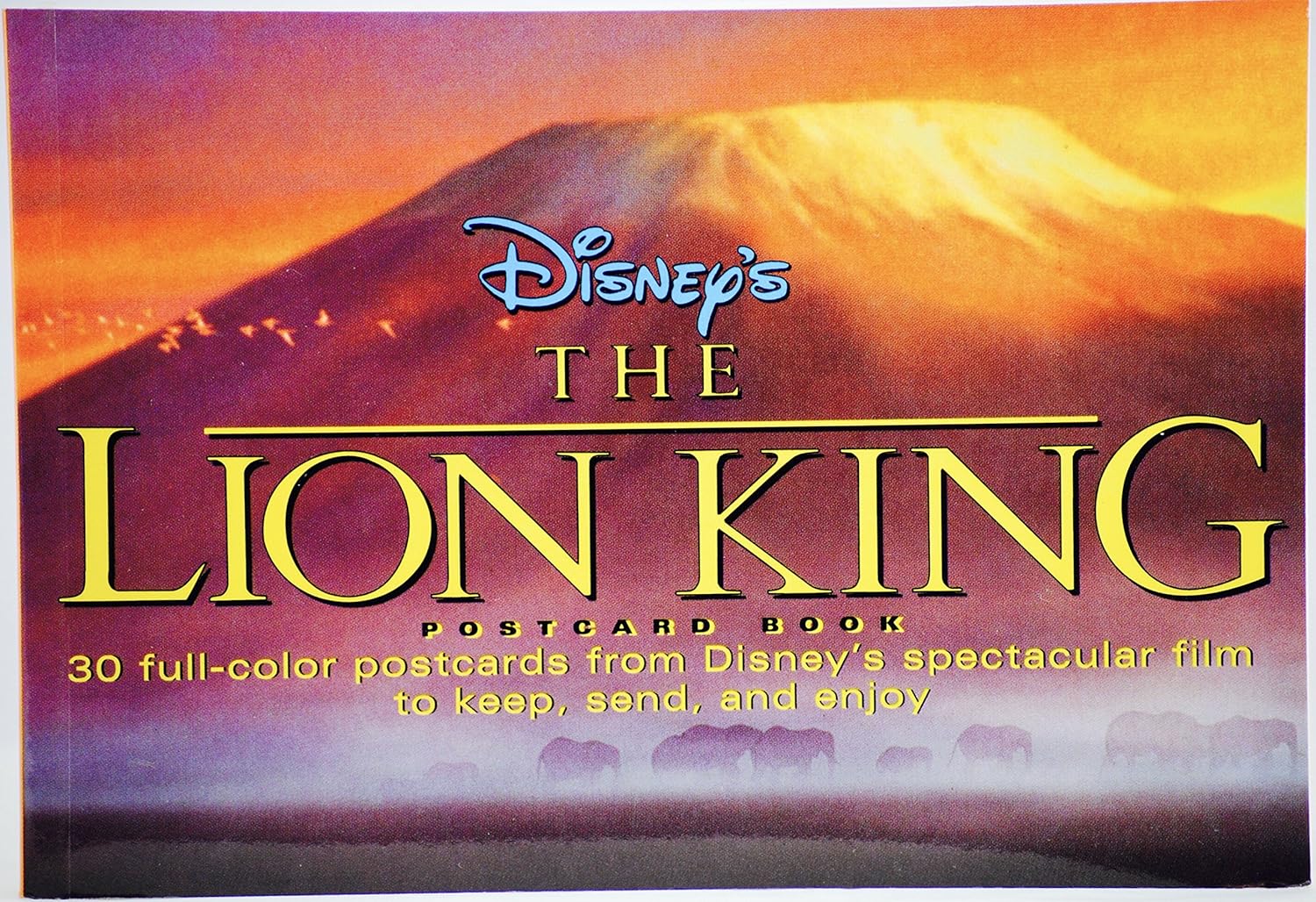 Amazon.com: The Lion King: A Postcard Book: 9780786880232: Disney Book ...