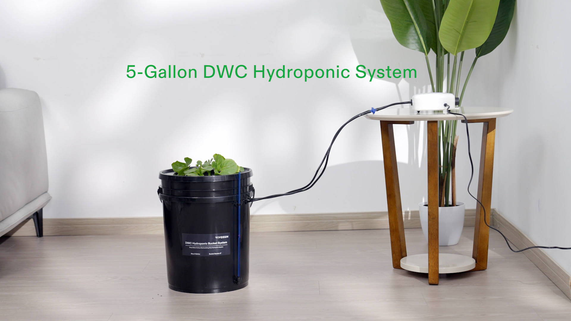 5 Gallon Bucket Hydroponics System