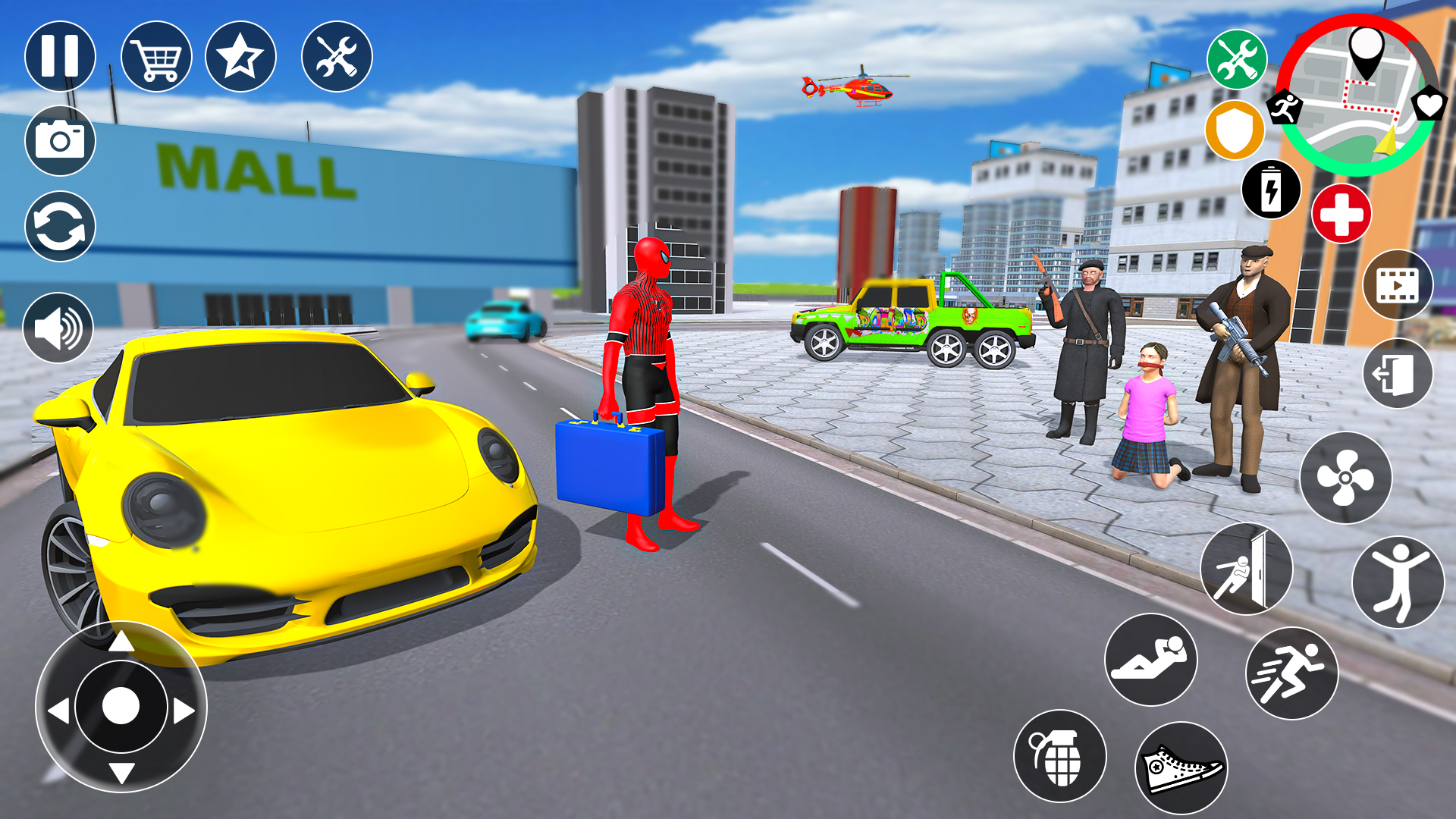 Spider Rope Hero Game Flying Superhero Games,Spider Rope Hero Games ...
