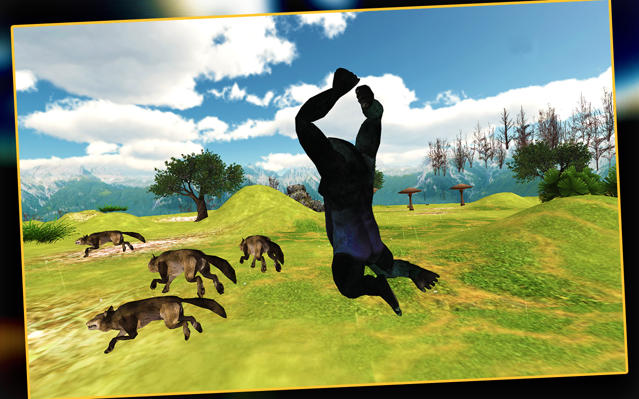 Wild Gorilla Simulator Ultimate 3D- Deadly Angry Beast Jungle Attack ...