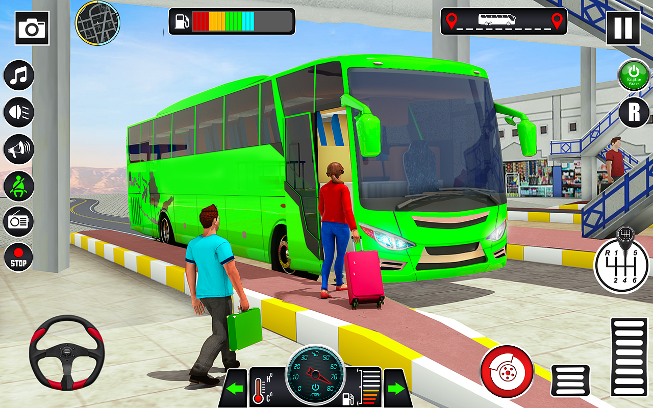 Real Bus Driving Simulator 3D Bus Game - Bus Parking Games - City Bus ...