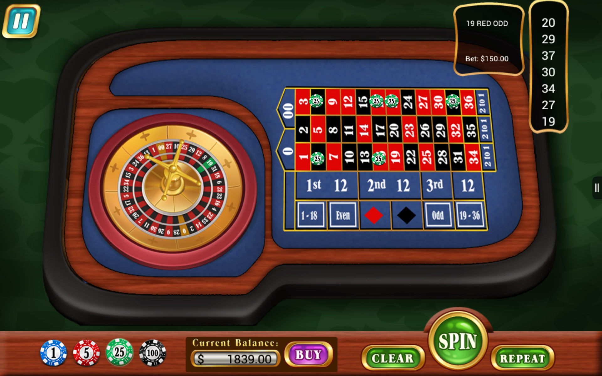 Mini Roulette Table Croupier:Amazon.com:Appstore for Android