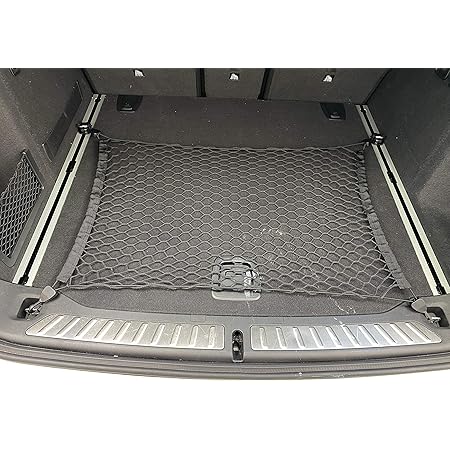 Amazon.com: Rear Seat Envelope Style Trunk Cargo Net Black for BMW X5 ...