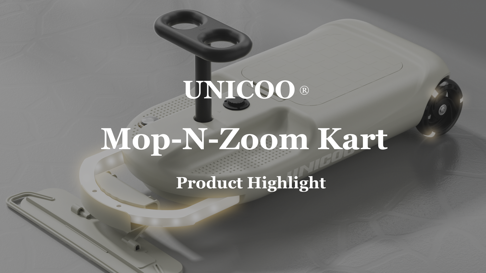 Watch UNICOO Mop-N-Zoom Go Kart Highlight on Amazon Live