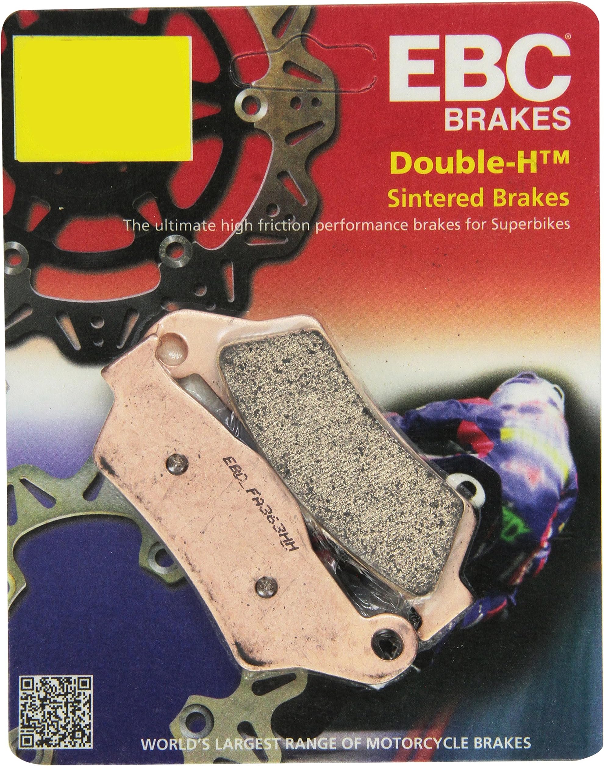 Amazon.com: EBC Double-H Sintered Front or Rear Brake Pads (1 Set ...