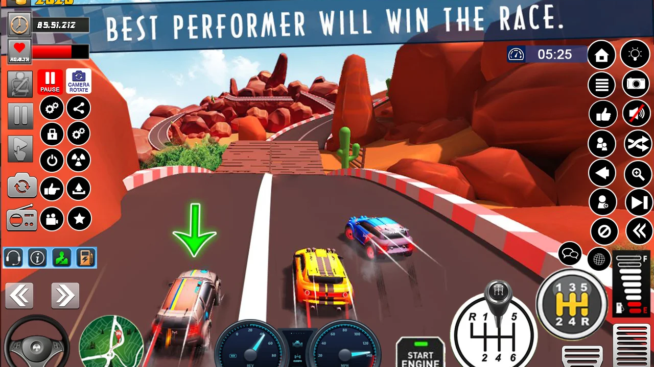 Mini Car Racing Adventure Game - App on Amazon Appstore