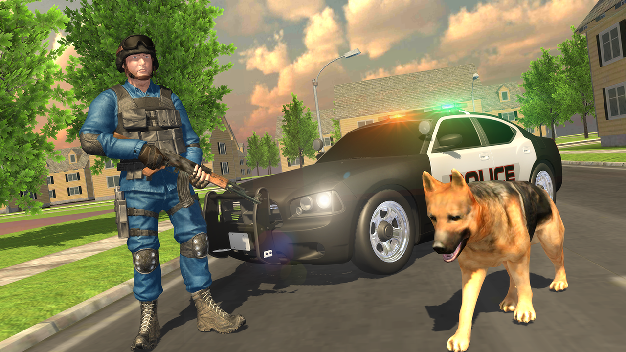 Police Dog Chase Border Crime Mission: Border Cross Dog Duty Simulator ...