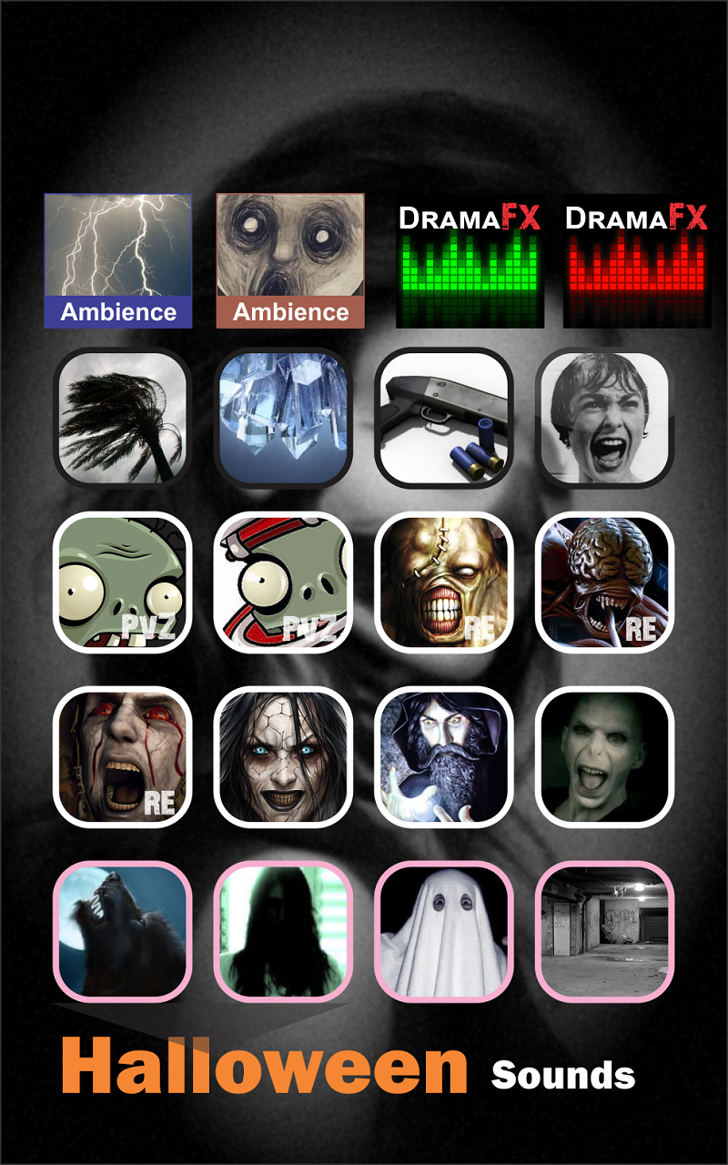 Halloween Sounds - For Story Telling - Spooky SOunds - App on Amazon ...