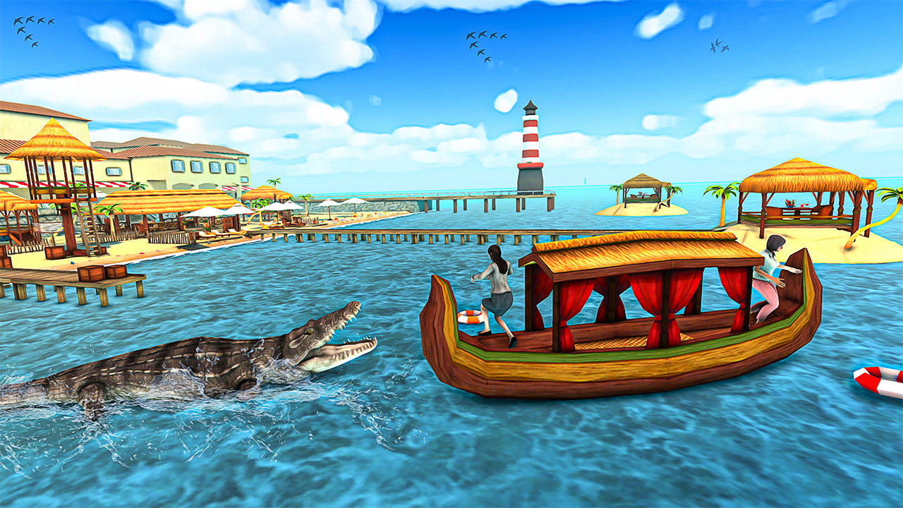 Crocodile Monster Hungry Animal Games 2024: Ultimate Crocodile Games 3D ...