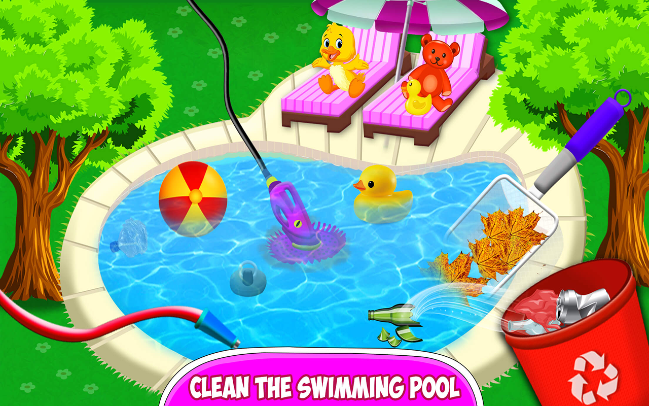 Sweet Girl House Clean up House cleaning Games:Amazon.com:Appstore for ...